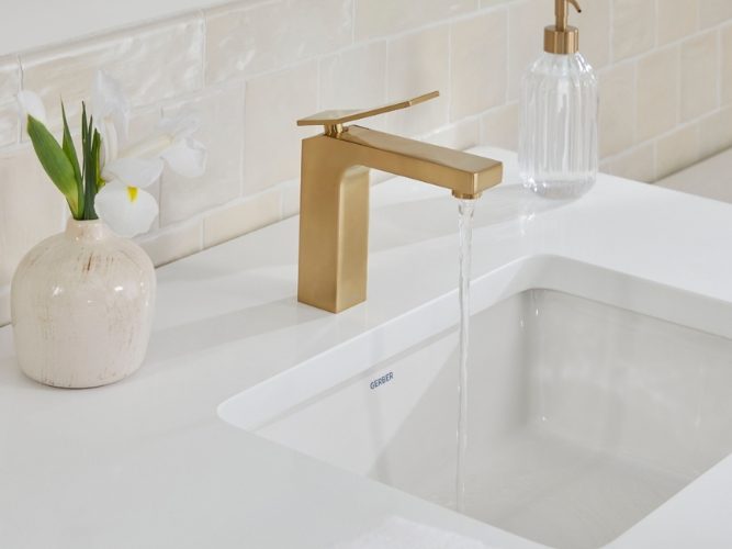 Gerber Avian Bath Collection Brushed Bronze Finish | phcppros